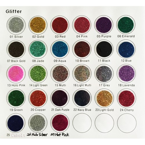 Glitter Vinyl Iron Ons for T's Clothing Decoration